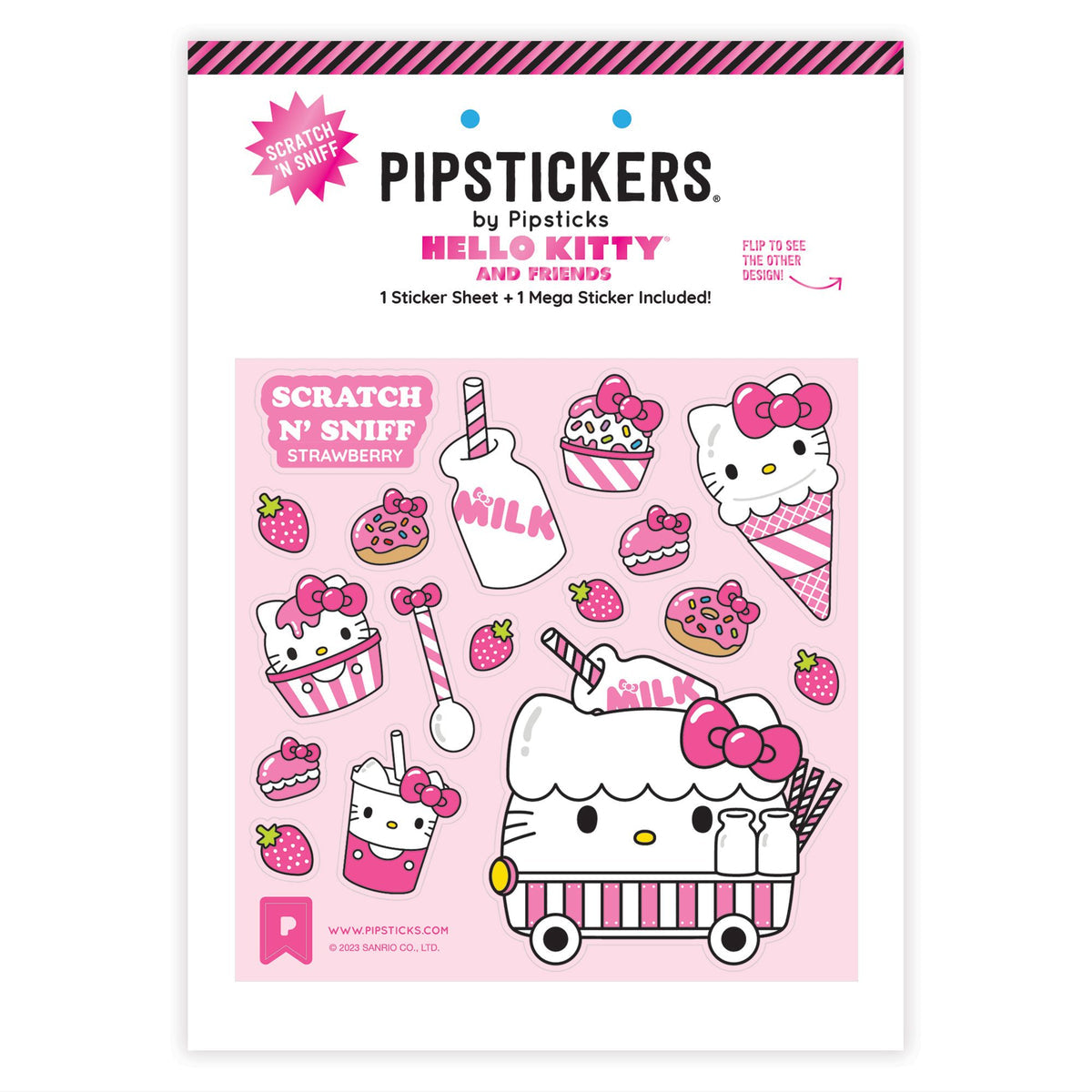 Hello Kitty Milk Cart Scratch and Sniff — JKA Toys