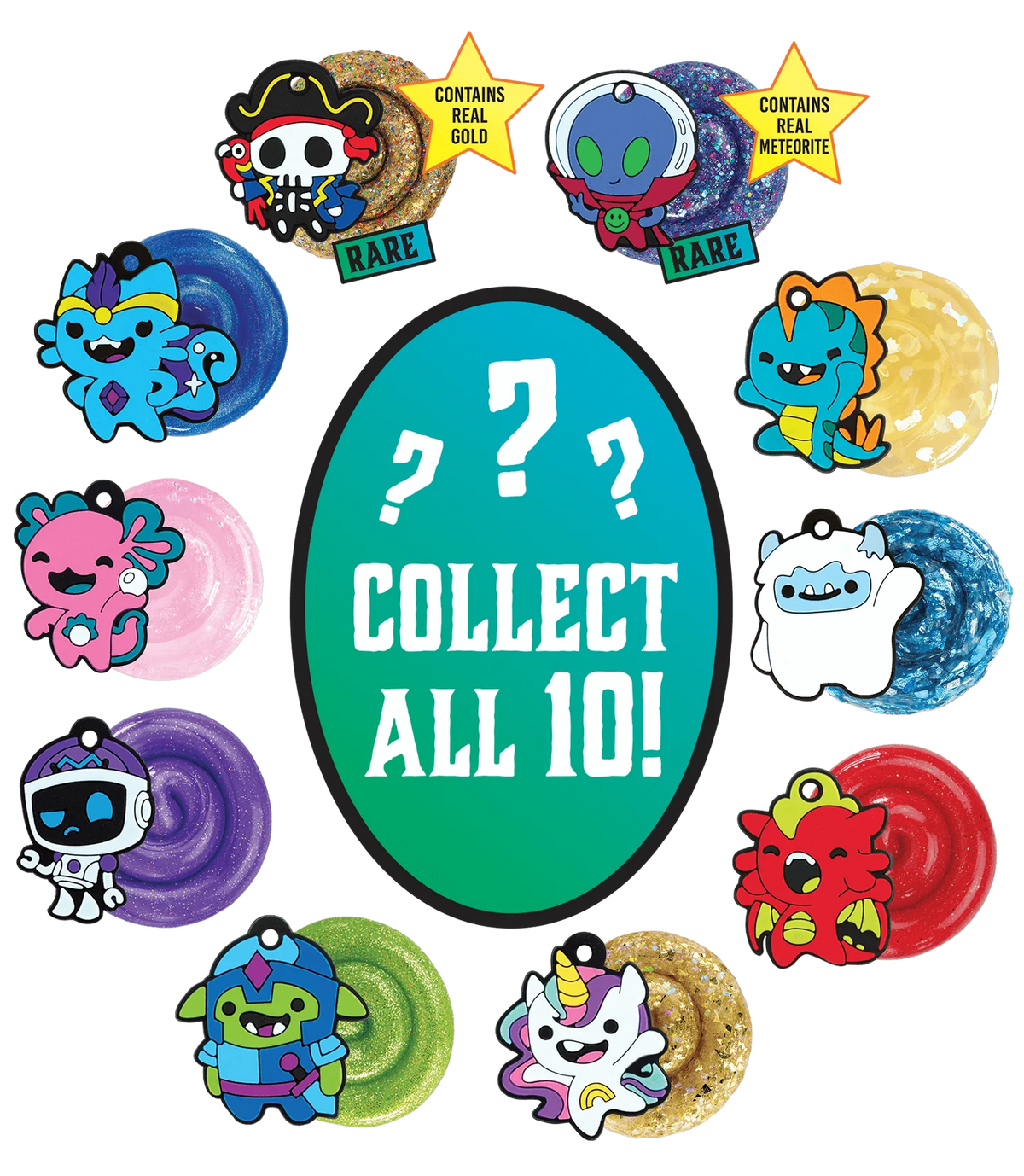 Lost Treasure Guardians Mini Thinking Putty — JKA Toys