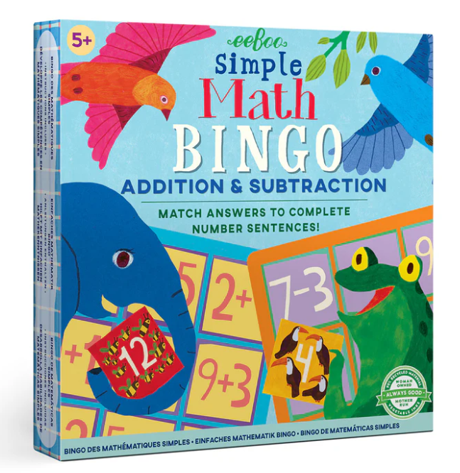 Simple Math Bingo — JKA Toys