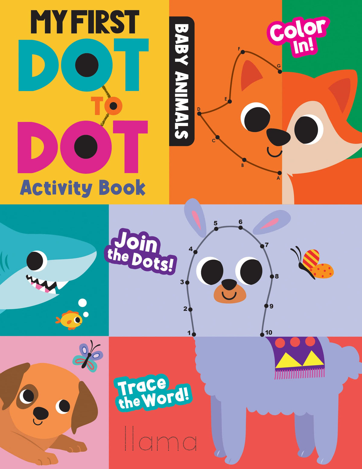 My First Dot to Dot Activity Book: Baby Animals — JKA Toys
