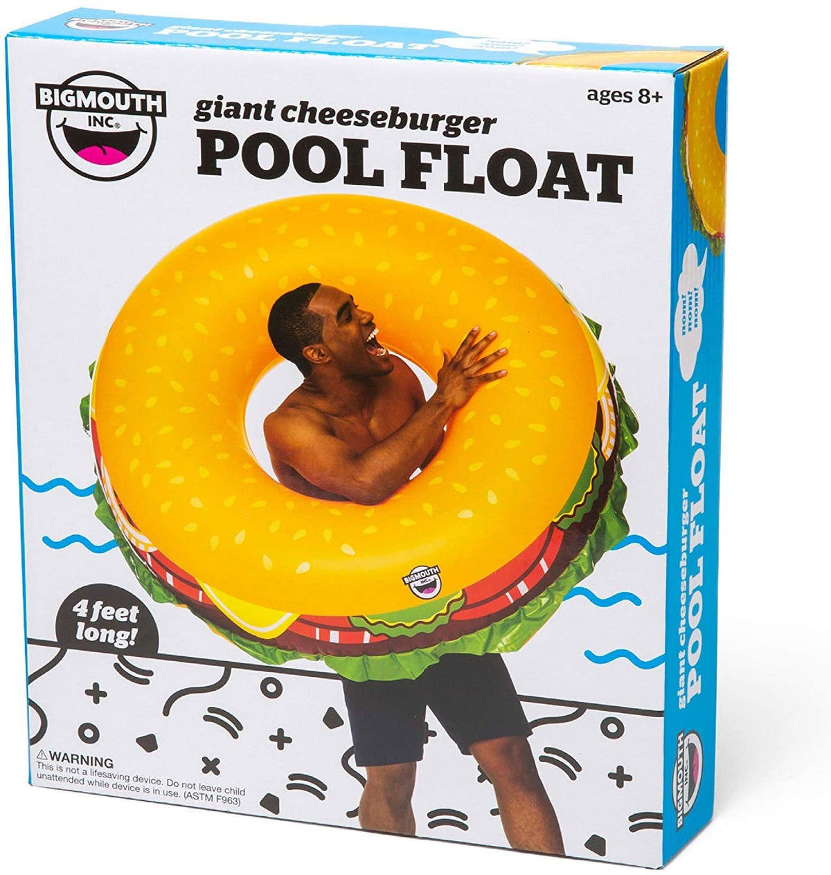 Giant Cheeseburger Pool Float — JKA Toys