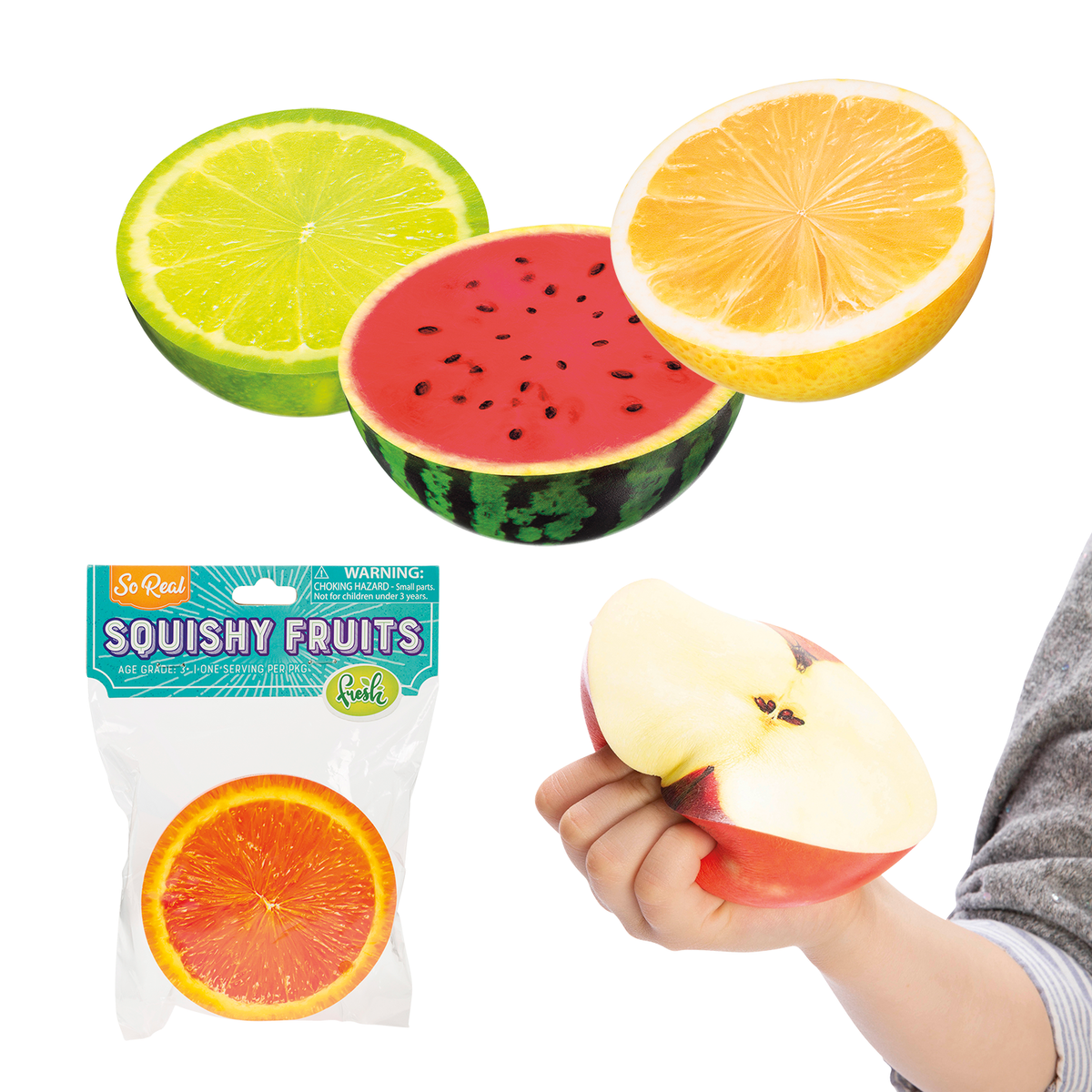 Fruit Slice Squishy — JKA Toys