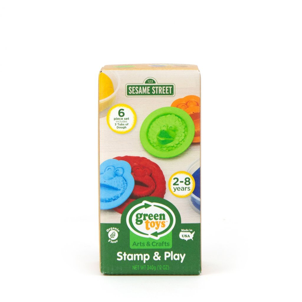 Sesame Street Stamp & Play Dough Activity Set — JKA Toys